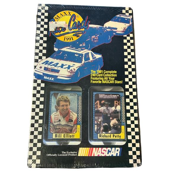 Maxx New York | Toys | 991 Maxx Race Cards Complete 24 Nascar Card ...